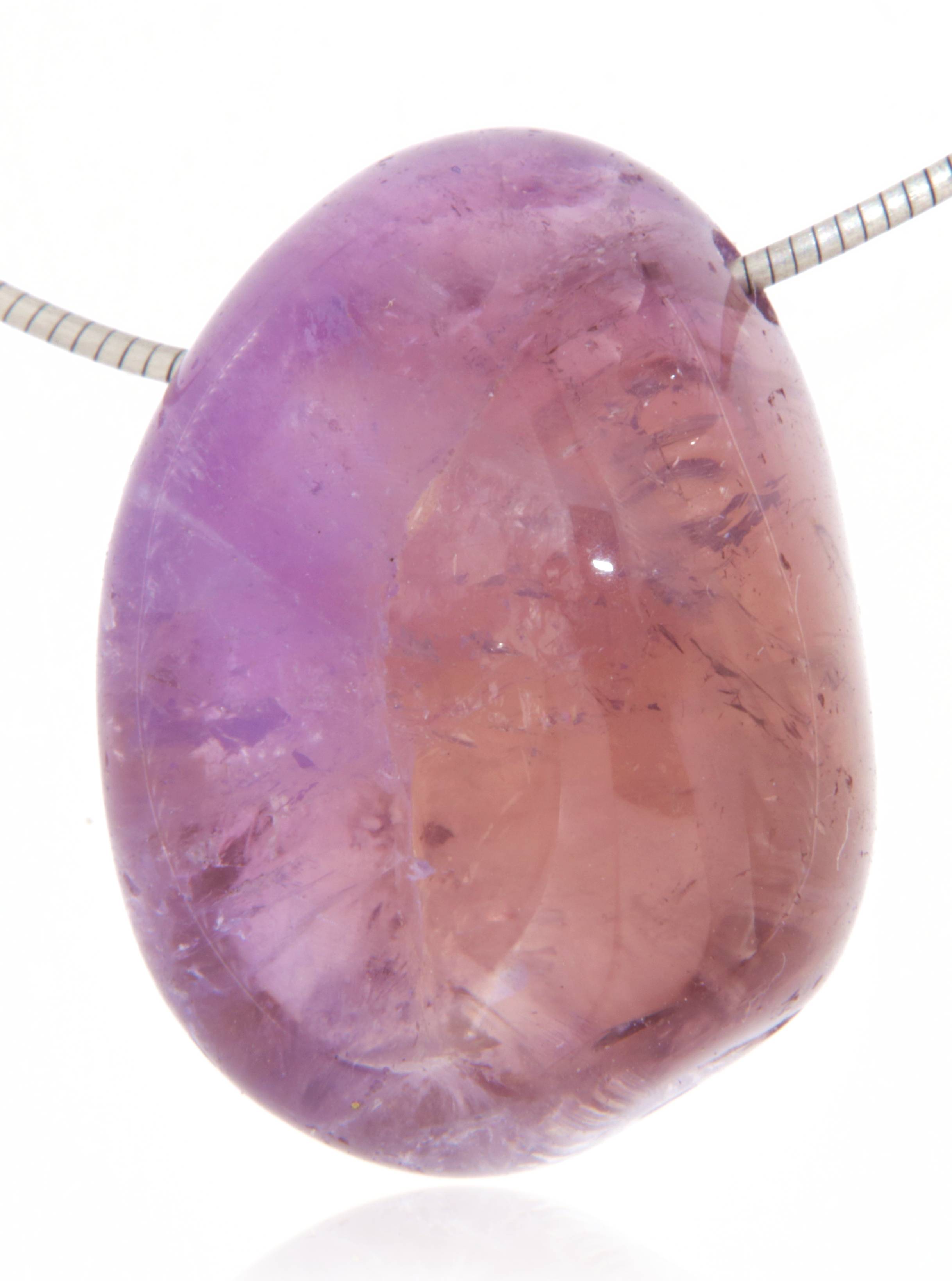 Ametrin Anhänger - Schungit, Edelsteinwasser, Edelsteine, Schmuck