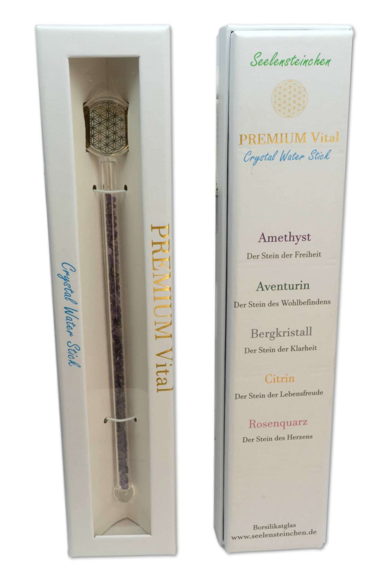 PREMIUM Vital Crystal Water Stick - Turmalin