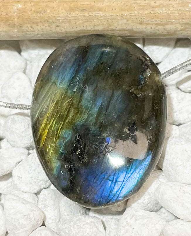 Labradorit Edelstein Schmuck Anhänger