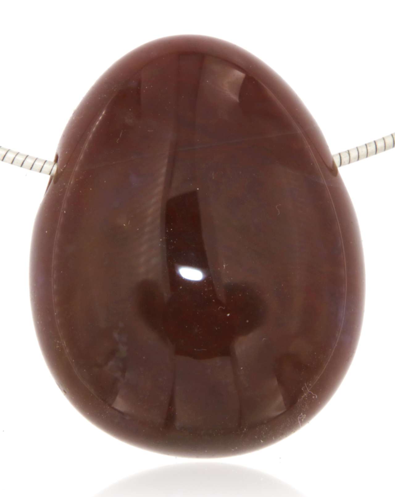 roter Chalcedon Anhänger